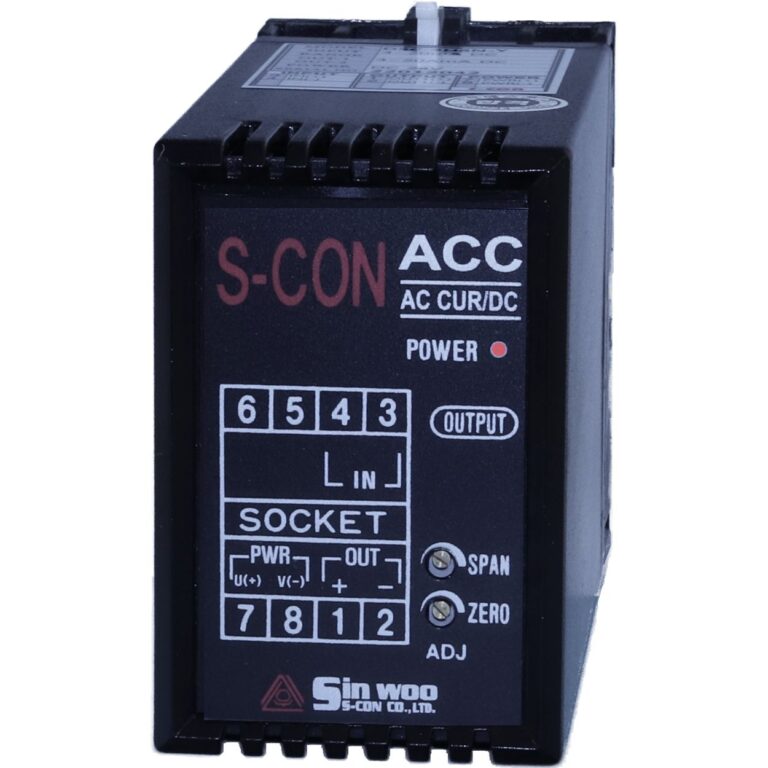 ACC (CT CONVERTER, AC Current) 교류전류변환기 - 신우에스콘