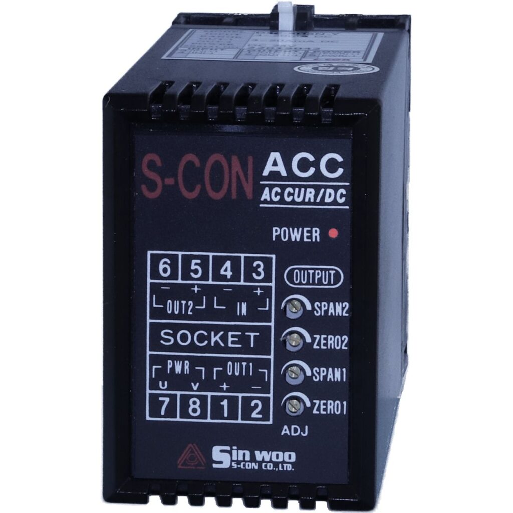 ACC (CT CONVERTER, AC Current) 교류전류변환기 - 신우에스콘
